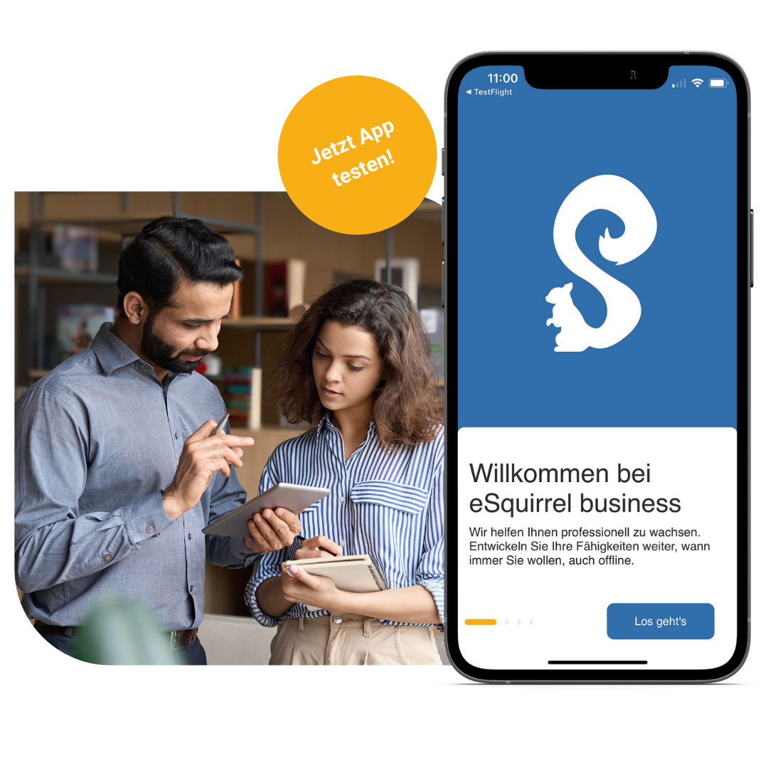Training platform and app - eSquirrel Business